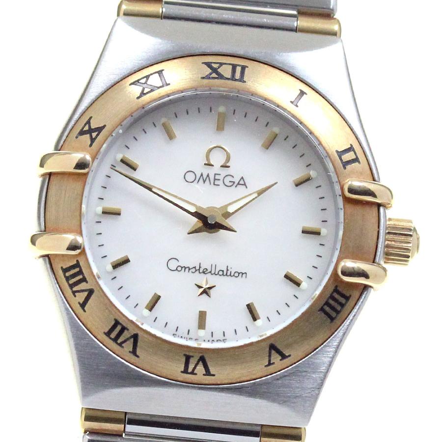 OMEGA オメガ 1362.70 コンステレーション ミニ SS/YG ハーフバー クォーツ レディース 良品 保証書付き_818000 ...