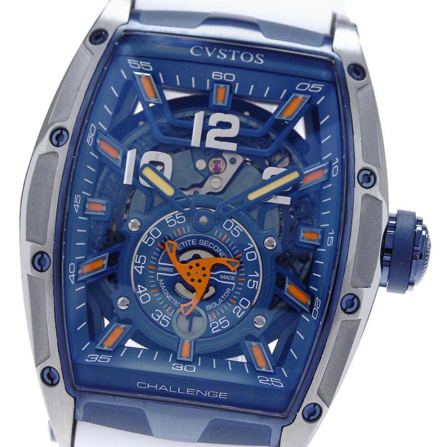 CVSTOS クストス CVT-JET2-PSTTBLTT チャレンジ ジェットライナーII デイト 自動巻き メンズ 良品 箱付き_818384 : CLOSER Yahoo!ショップ ...