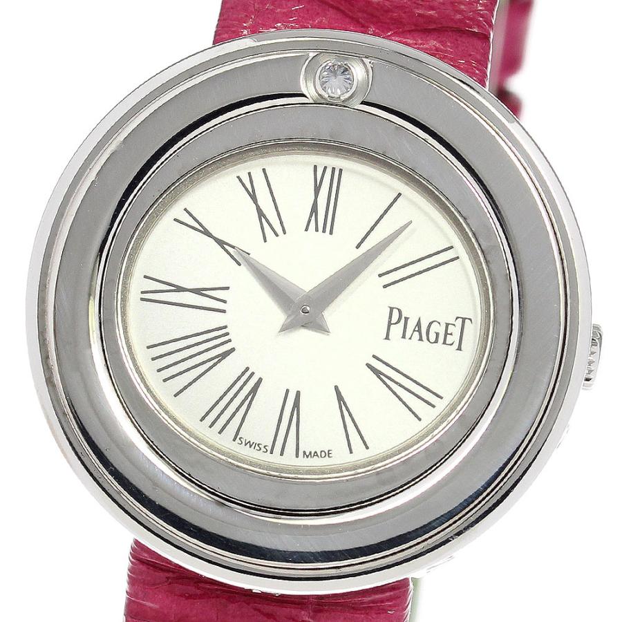 PIAGET ピアジェ P10402 ポセション K18WG 1Pダイヤ クォーツ レディース _818385 : CLOSER Yahoo ...
