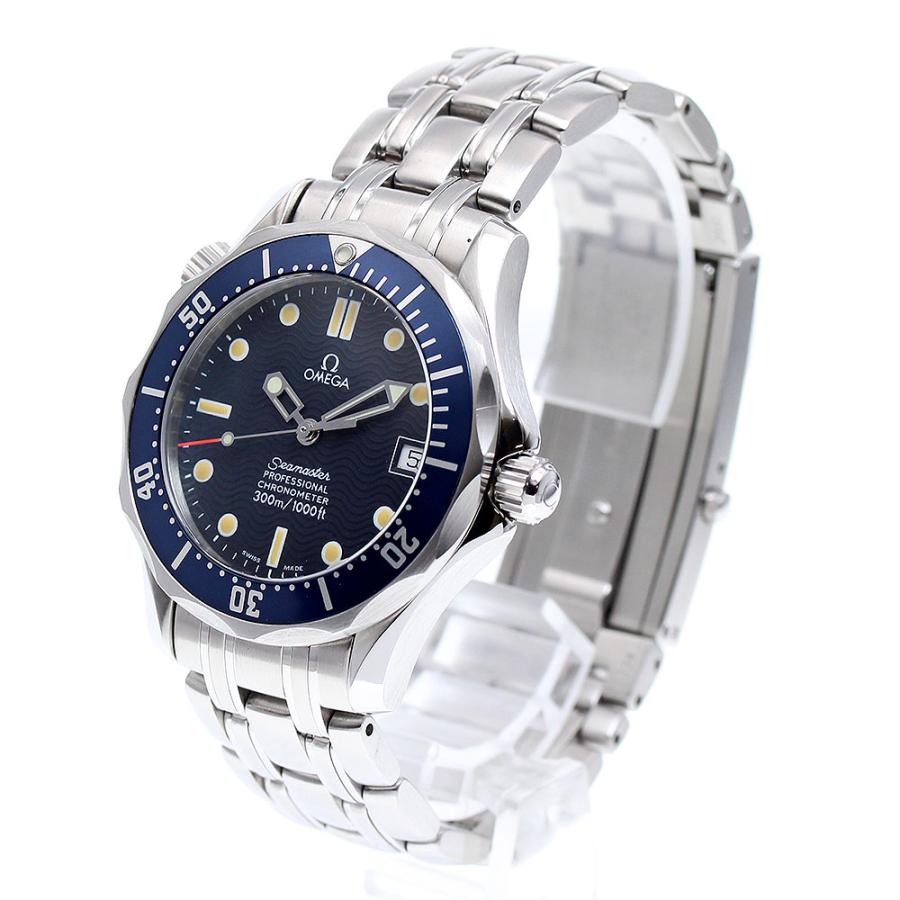 OMEGA オメガ 2551.80 シーマスター 300 デイト 自動巻き ボーイズ 良品 _818642 : CLOSER Yahoo ...