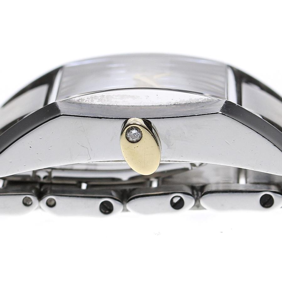 BAUME&MERCIER ボーム＆メルシェ Baume & Mercier 65489 ディアマント デイト 1Pリューズダイヤ クォーツ ...