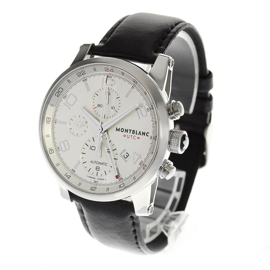 MONTBLANC（筆記具、時計） モンブラン MONTBLANC 7263 タイムウォーカー クロノボイジャー UTC 自動巻き メンズ 良品 _819014【ev10】 : CLOSER ...