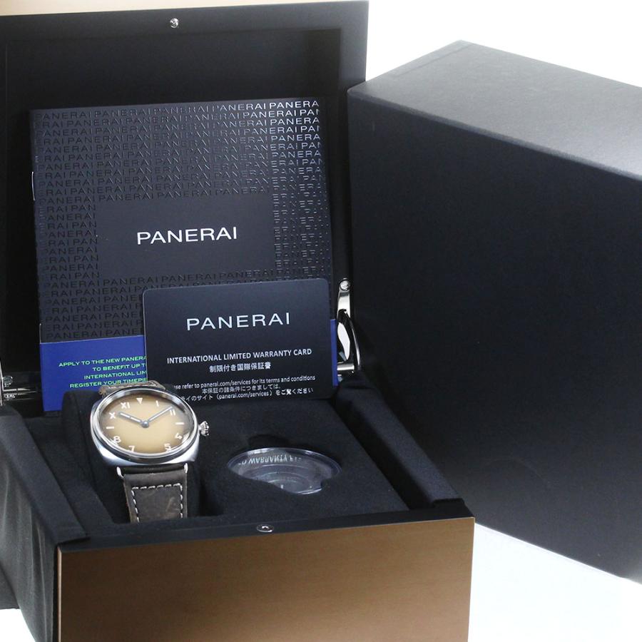 OFFICINE PANERAI パネライ PAM00931 ラジオミール カリフォルニア 手巻き メンズ 箱・保証書付き_819356 ...