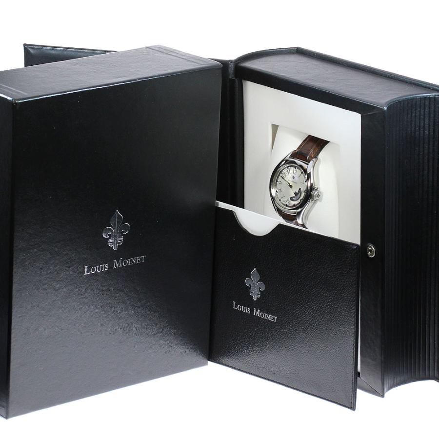 ルイ・モネ LOUIS MOINET LM106-09 ダトスコープ 60本限定 自動巻き メンズ 美品 箱・保証書付き_819374 ...