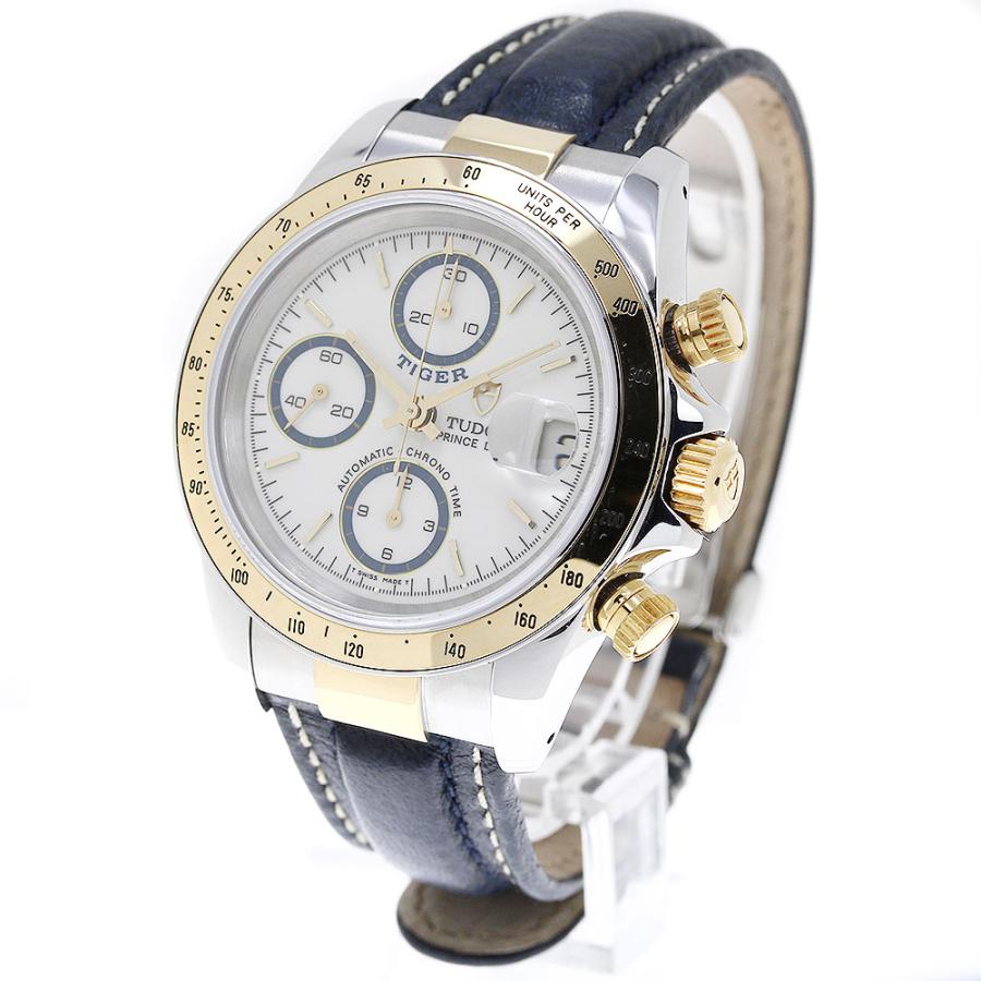 TUDOR（チューダー） チュードル TUDOR 79273 プリンスデイト クロノタイム タイガー クロノグラフ 自動巻き メンズ ...