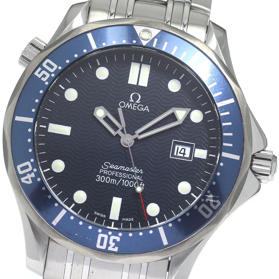 OMEGA オメガ 2541.80 シーマスター300 デイト クォーツ メンズ _819932 : CLOSER Yahoo!ショップ ...