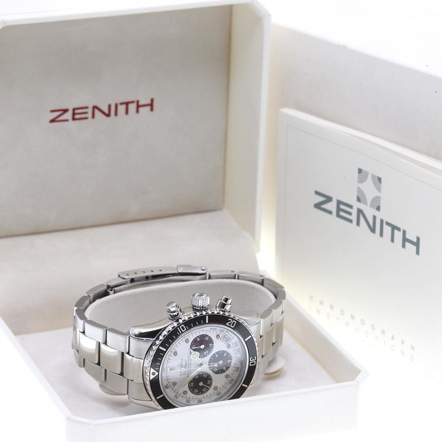 ZENITH（時計） ゼニス ZENITH 02.0310.400 エルプリメロ デルッカ クロノグラフ 自動巻き メンズ 内箱付き メーカーOH済_820006 : CLOSER Yahoo ...