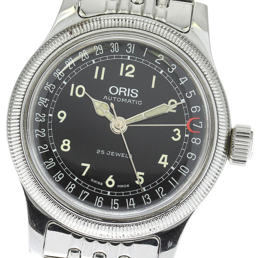 ORIS オリス 7463B ビッククラウン ポインターデイト 自動巻き メンズ _820762 : CLOSER Yahoo!ショップ - 通販 - Yahoo!ショッピング