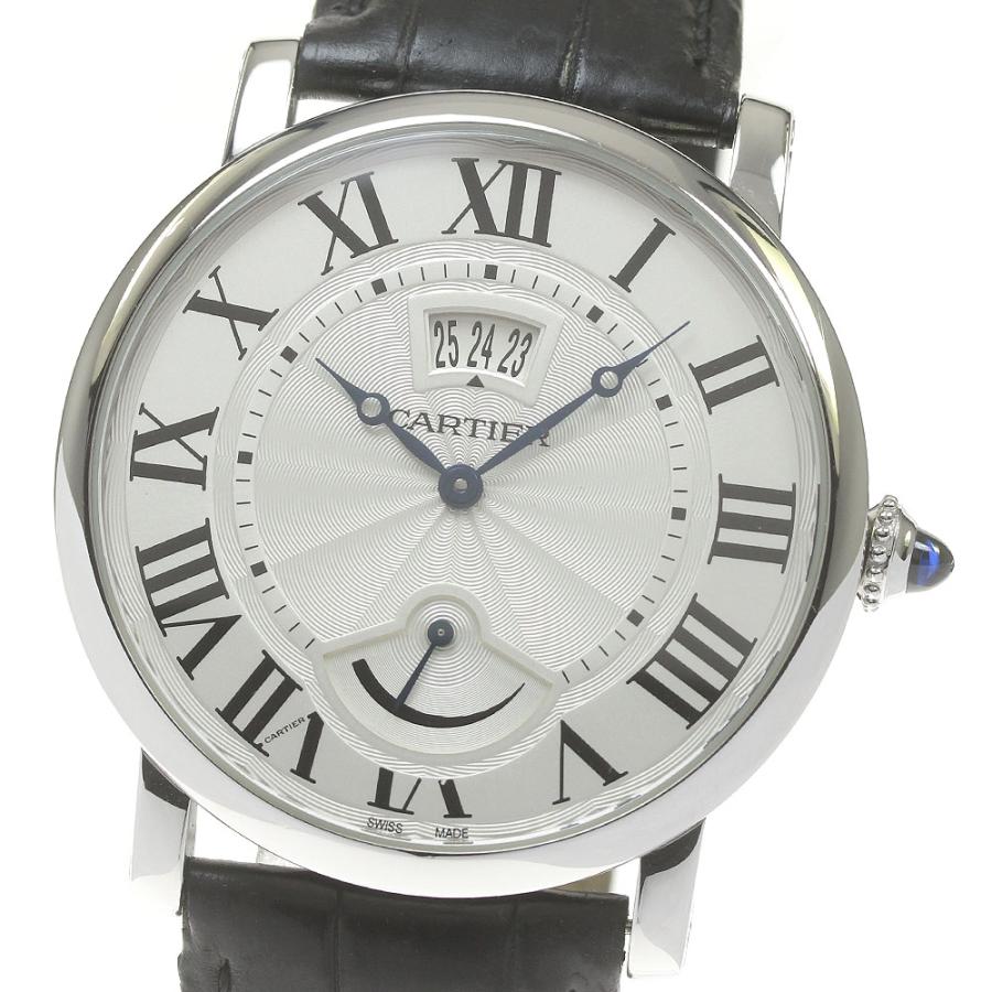 Cartier（カルティエ） CARTIER W1556369 ロトンド ドゥ パワーリザーブ 手巻き メンズ _820800 ...