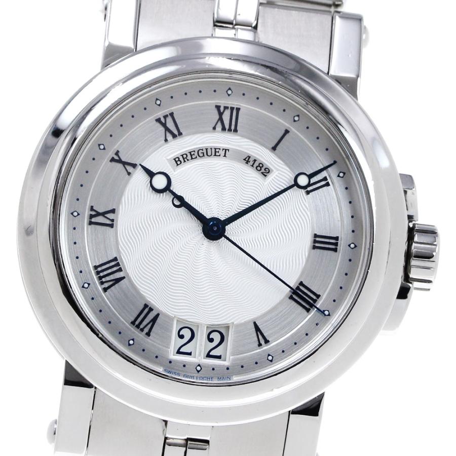 ブレゲ Breguet 5817ST/12/SV0 マリーンII ラージデイト 自動巻き メンズ 良品 保証書付き_820830 : CLOSER Yahoo!ショップ - 通販 ...