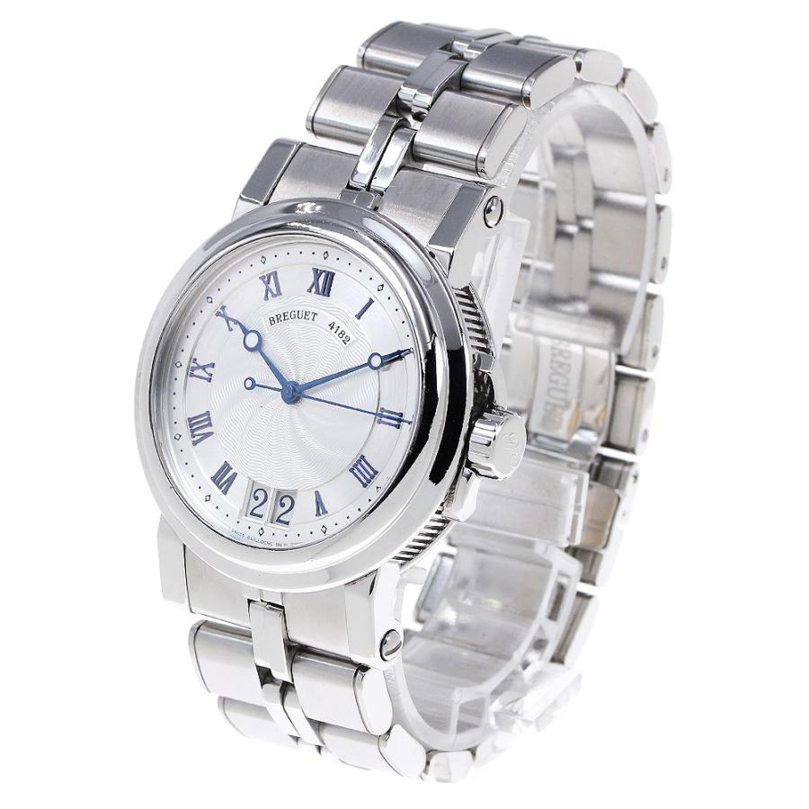 ブレゲ Breguet 5817ST/12/SV0 マリーンII ラージデイト 自動巻き メンズ 良品 保証書付き_820830 : CLOSER Yahoo!ショップ - 通販 ...