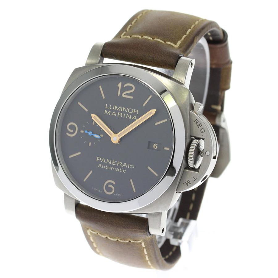 OFFICINE PANERAI パネライ PAM01351 ルミノールマリーナ 1950 3デイズ 自動巻き メンズ _820998 ...