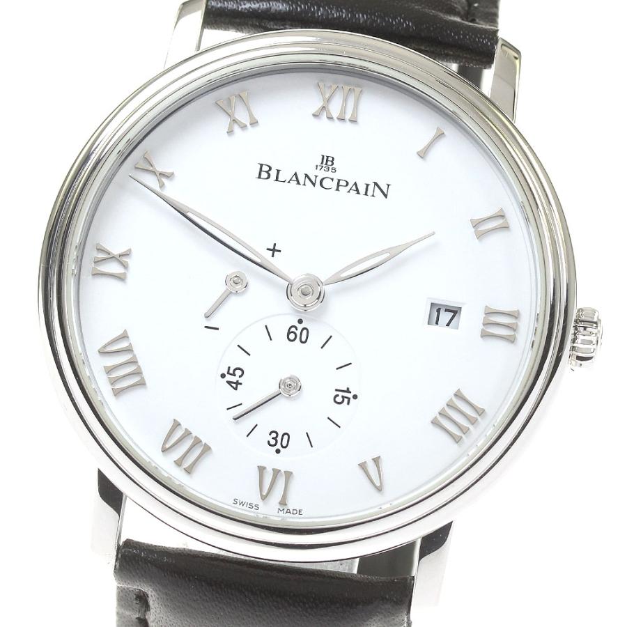 BLANCPAIN ブランパン Blancpain 6606-1127-55B ヴィルレ ウルトラスリム デイト 自動巻き メンズ 良品 保証書付き_821037 : CLOSER Yahoo ...