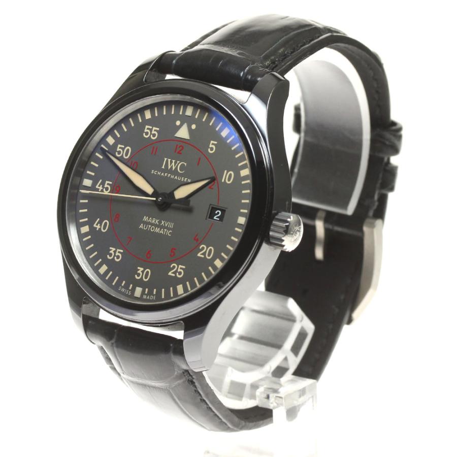 IWC SCHAFFHAUSEN IW324702 パイロットウォッチ マークXVIII トップガン ミラマー デイト 自動巻き メンズ _821059 : CLOSER Yahoo!ショップ ...