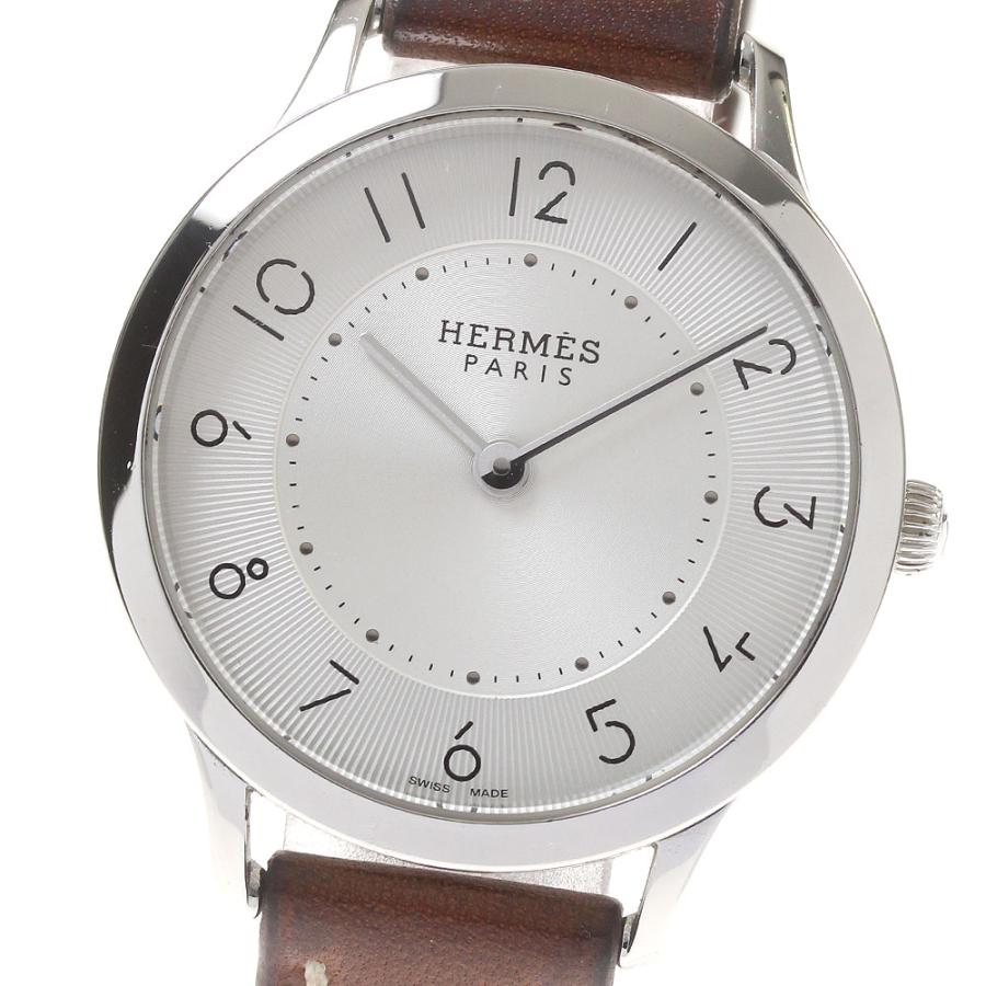 HERMES エルメス CA2.210 スリム ドゥ クォーツ レディース 内箱・保証書付き_821204 : CLOSER Yahoo!ショップ - 通販 - Yahoo!ショッピング