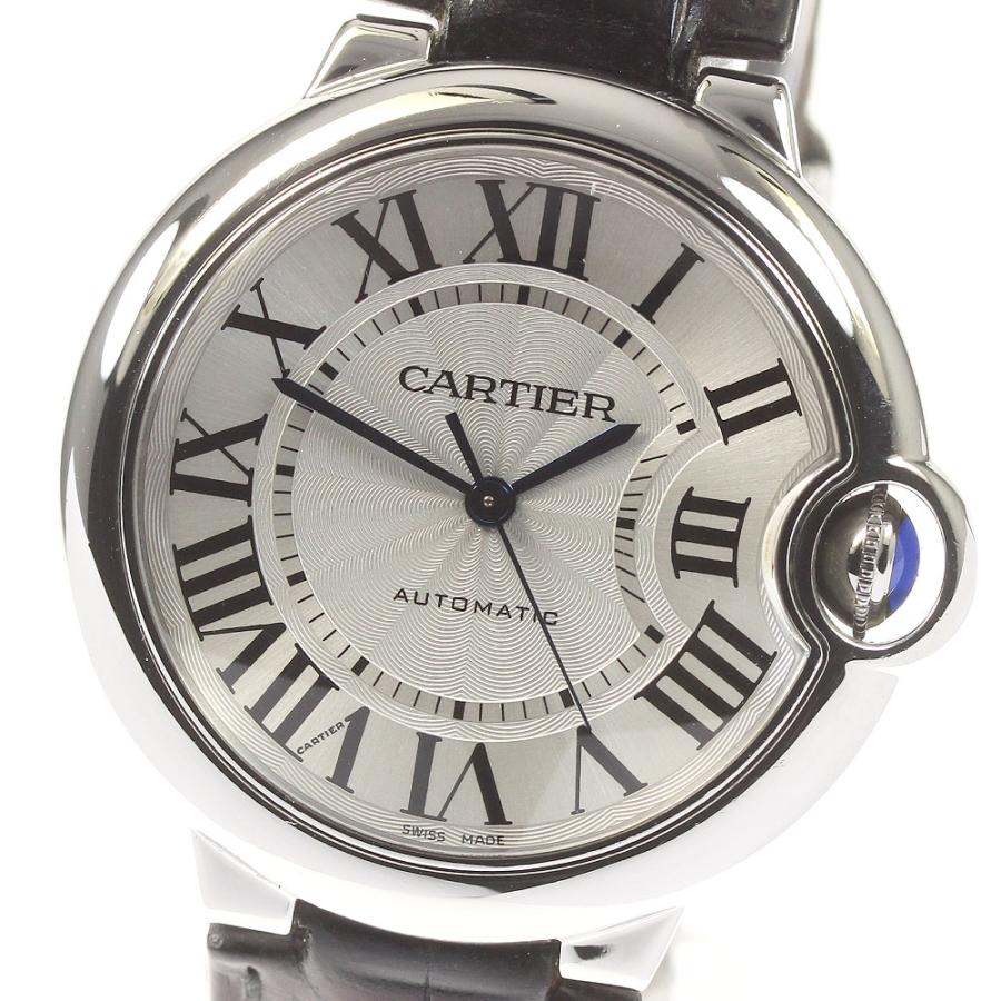 Cartier カルティエ CARTIER W69017Z4 バロンブルー 36mm 自動巻き ボーイズ 保証書付き_821246【ev10 ...