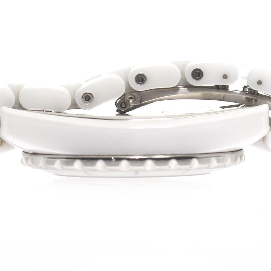 CHANEL シャネル H2125 J12 ホワイトセラミック 38MM 11Pダイヤ クォーツ メンズ _821420 : CLOSER ...