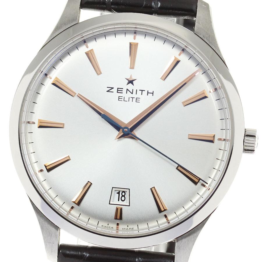 ZENITH（時計） ゼニス ZENITH 03.2020.670/01.C498 キャプテン エリート デイト 自動巻き メンズ _821888 : CLOSER Yahoo!ショップ ...