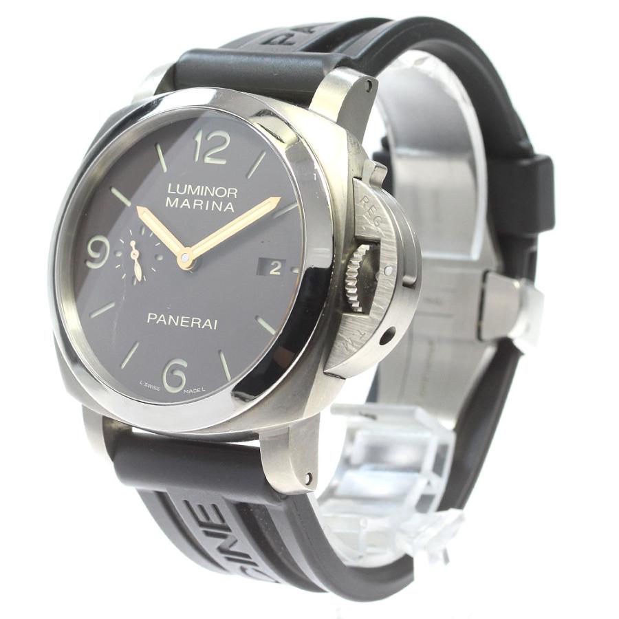 OFFICINE PANERAI パネライ PAM00351 ルミノールマリーナ1950 3デイズ デイト 自動巻き メンズ 保証書付き ...