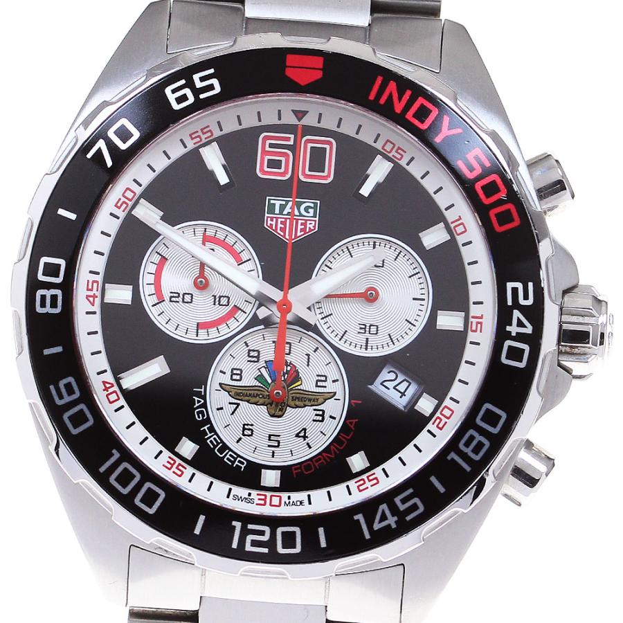 TAG HEUER タグホイヤー CAZ101V フォーミュラ1 インディ500 クロノグラフ クォーツ メンズ 箱・保証書付き_822746 ...