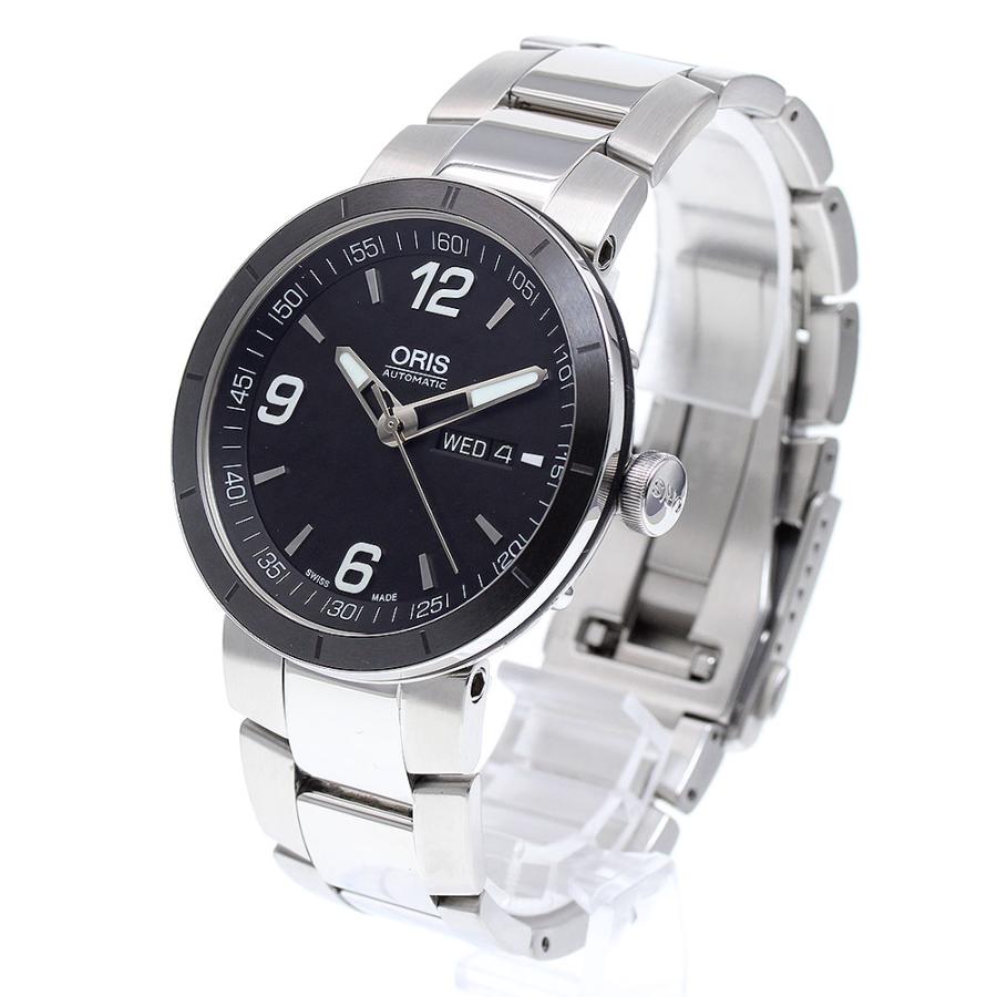 ORIS オリス 01 735 7651 4174-07 8 25 10 デイデイト 自動巻き メンズ 良品 保証書付き_822821 ...