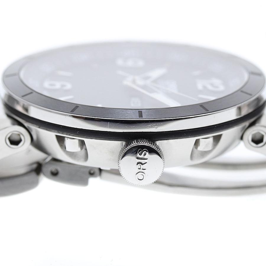 ORIS オリス 01 735 7651 4174-07 8 25 10 デイデイト 自動巻き メンズ 良品 保証書付き_822821 ...