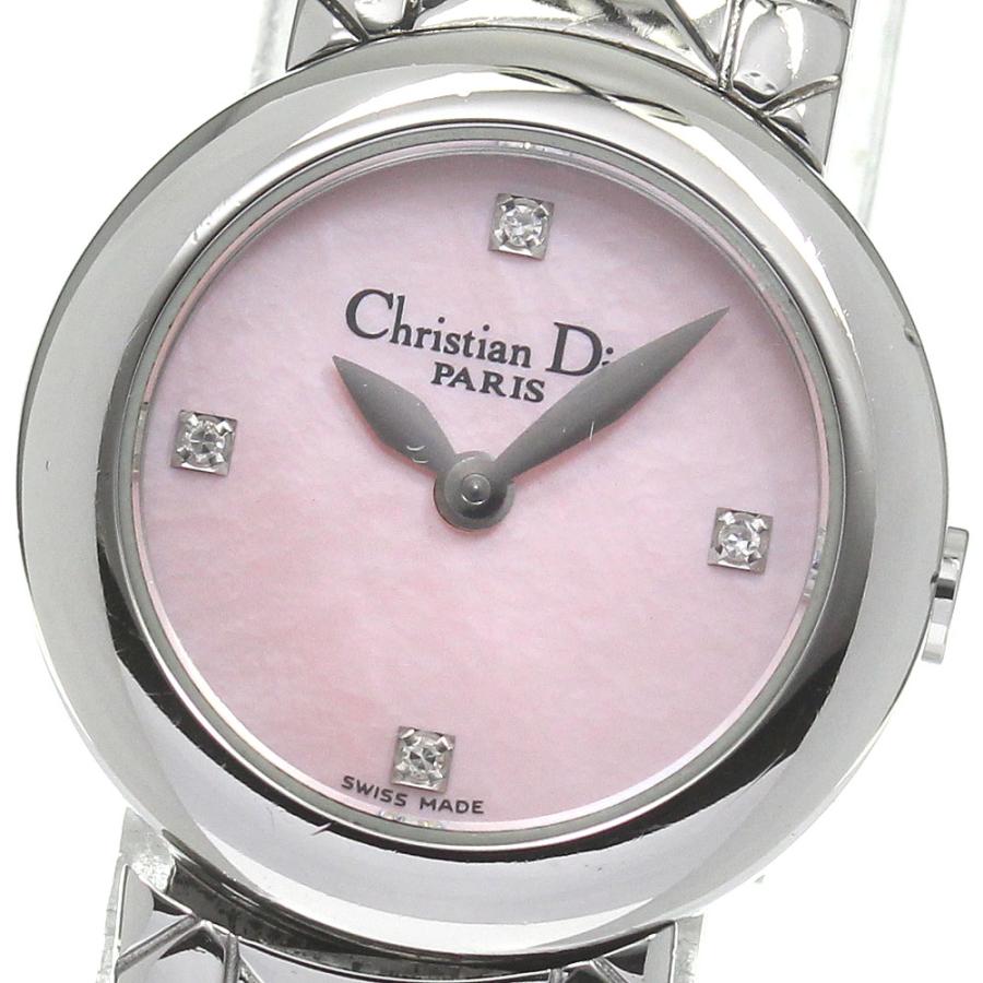 ディオール Dior D84-100 4Pダイヤ クォーツ レディース _822970 : CLOSER Yahoo!ショップ - 通販 ...