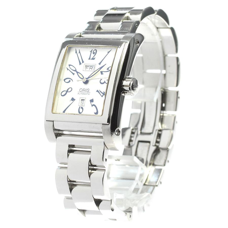 ORIS 訳あり オリス 7525 レクタンギュラー デイデイト 自動巻き メンズ _823221 : CLOSER Yahoo!ショップ - 通販 - Yahoo!ショッピング