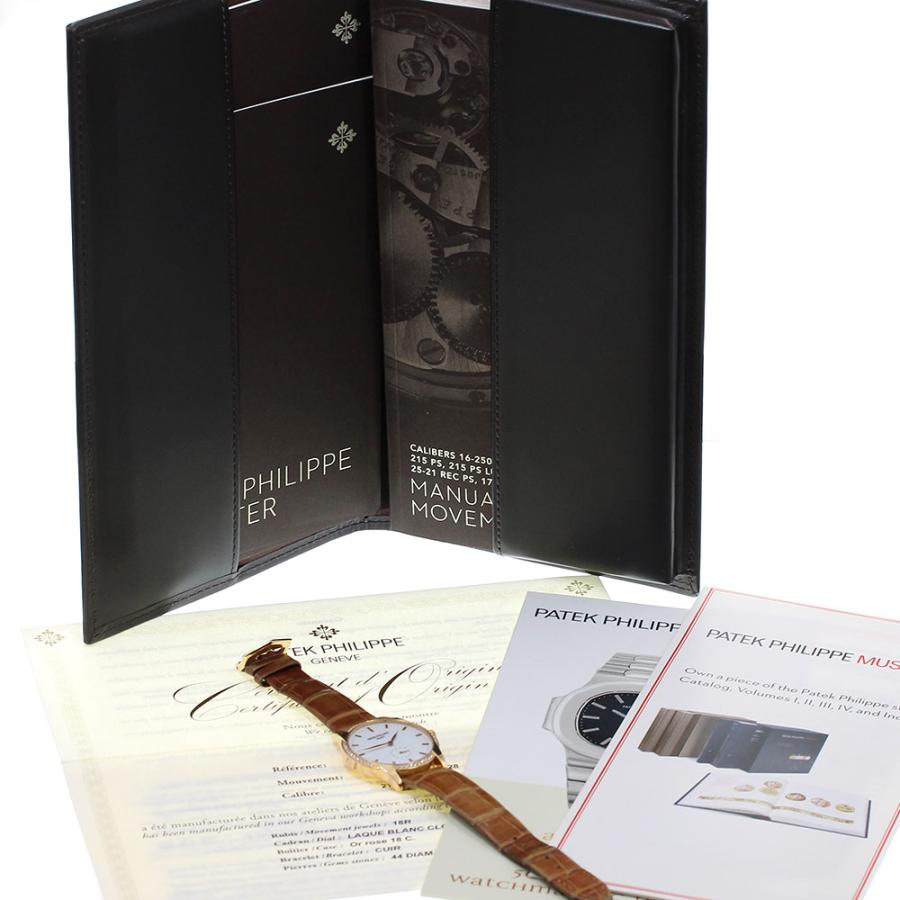 PATEK PHILIPPE パテックフィリップ 7122/200R-001 カラトラバ K18PG 手巻き レディース 保証書付き_823434 : CLOSER Yahoo!ショップ ...