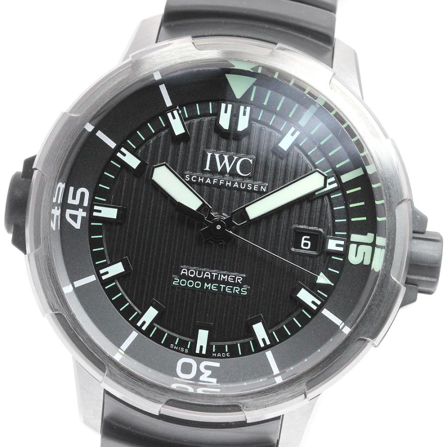 IWC SCHAFFHAUSEN IW358002 アクアタイマー 2000 自動巻き メンズ _823484 : CLOSER Yahoo!ショップ - 通販 - Yahoo!ショッピング