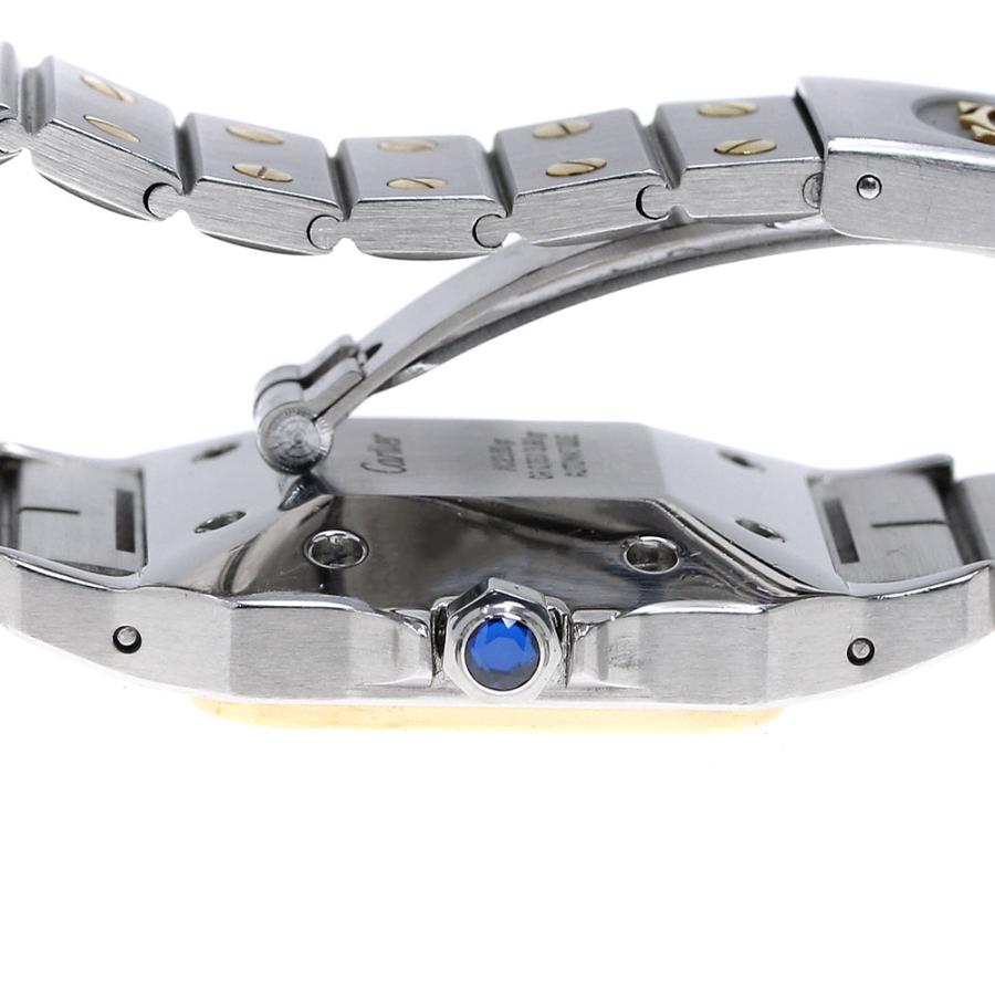 Cartier（カルティエ） CARTIER 81036283 サントスガルベLM YGコンビ 自動巻き メンズ _823536 ...