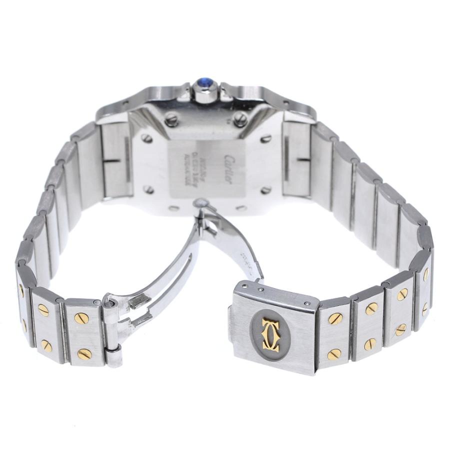 Cartier（カルティエ） CARTIER 81036283 サントスガルベLM YGコンビ 自動巻き メンズ _823536 ...