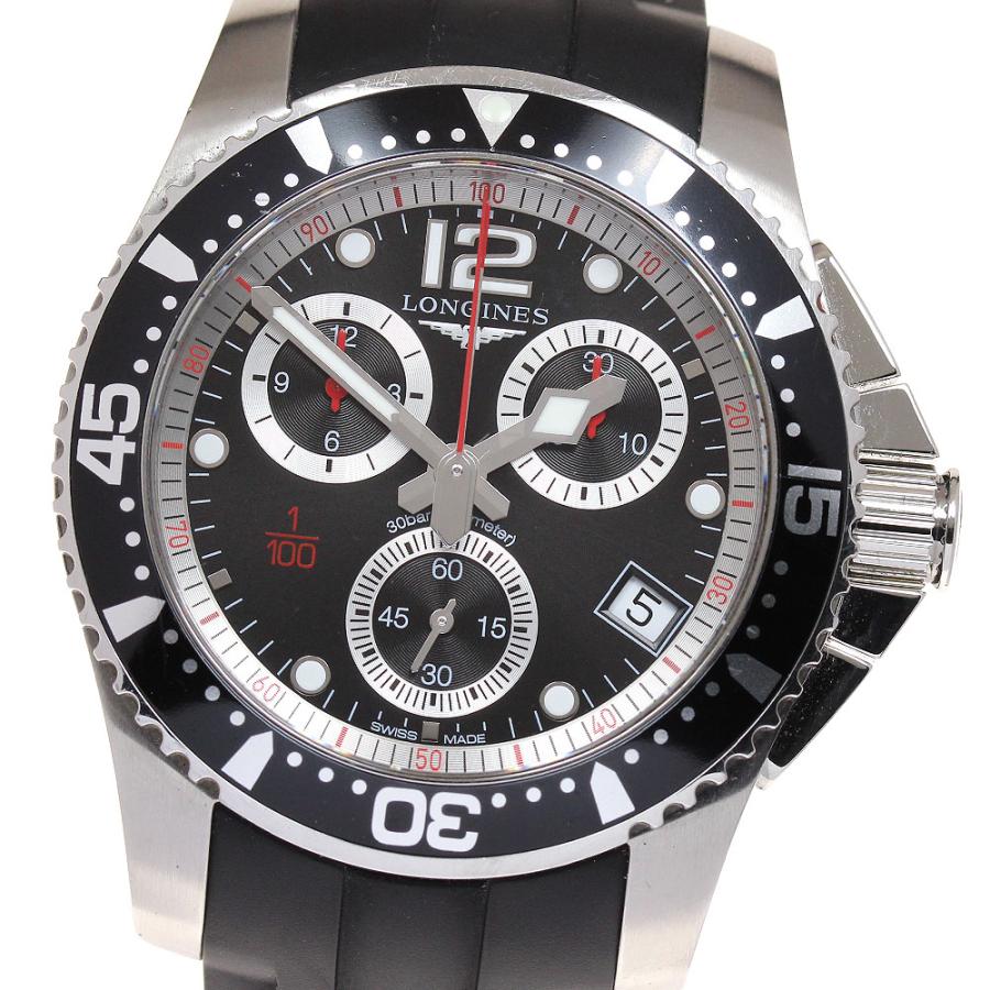 LONGINES ロンジン L3.743.4 ハイドロコンクエスト クロノグラフ クォーツ メンズ _823540 : CLOSER ...