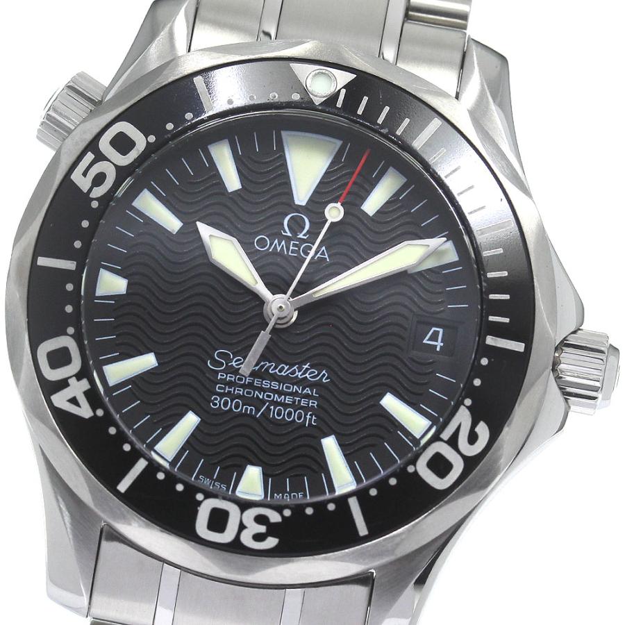 OMEGA オメガ 2252.50 シーマスター300 デイト 自動巻き ボーイズ _824015 : CLOSER Yahoo!ショップ - 通販 - Yahoo!ショッピング