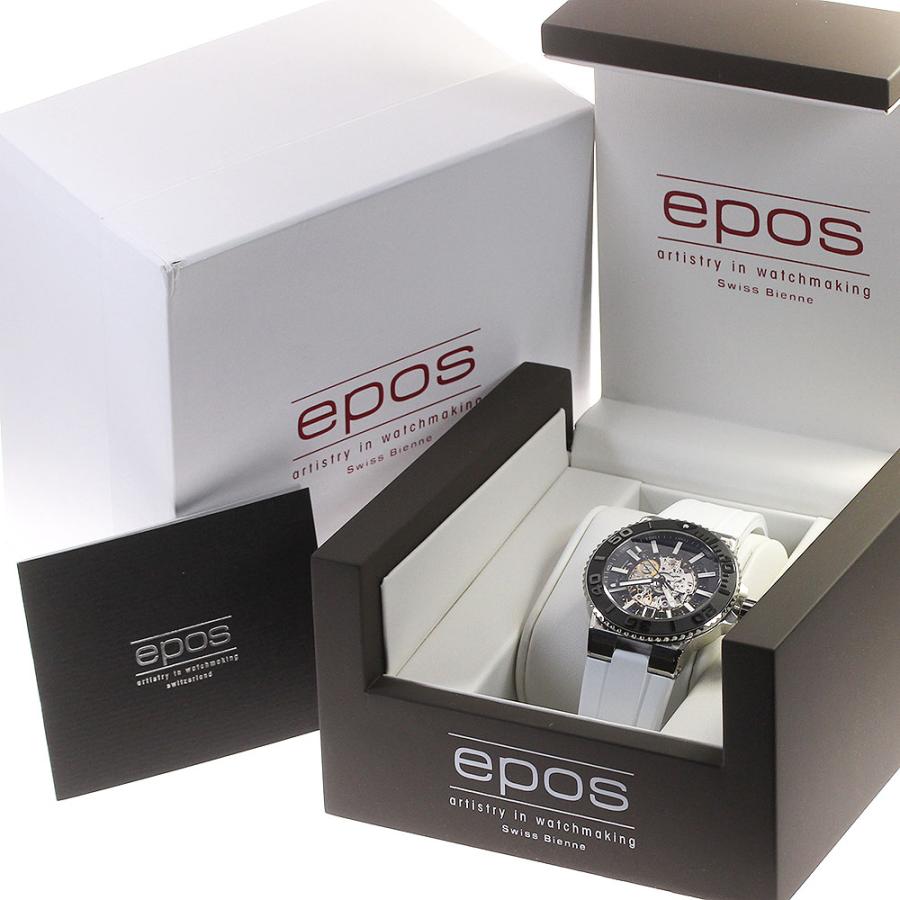 エポス EPOS 3441SKBKWHR スポーティブ デイト 自動巻き メンズ 未使用品 箱・保証書付き_824267 : CLOSER Yahoo!ショップ - 通販 - Yahoo!ショッピング