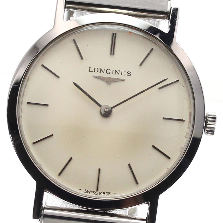 LONGINES ロンジン Cal.L8474 手巻き メンズ _824338 : CLOSER Yahoo!ショップ - 通販 - Yahoo!ショッピング