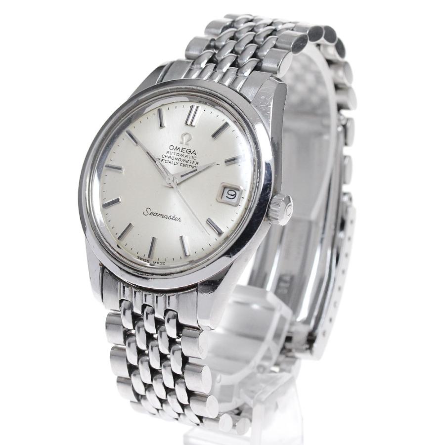 OMEGA オメガ 168.024 シーマスター デイト Cal.564 ライスブレスレット 自動巻き メンズ _824368 ...