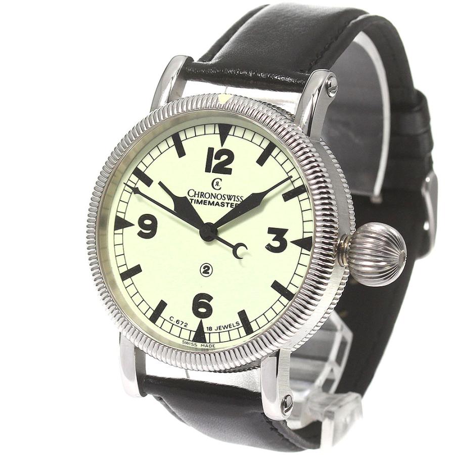 CHRONOSWISS クロノスイス Chronoswiss CH6233 タイムマスター メカニカル 手巻き メンズ 美品 _824457 : CLOSER Yahoo!ショップ - 通販 ...