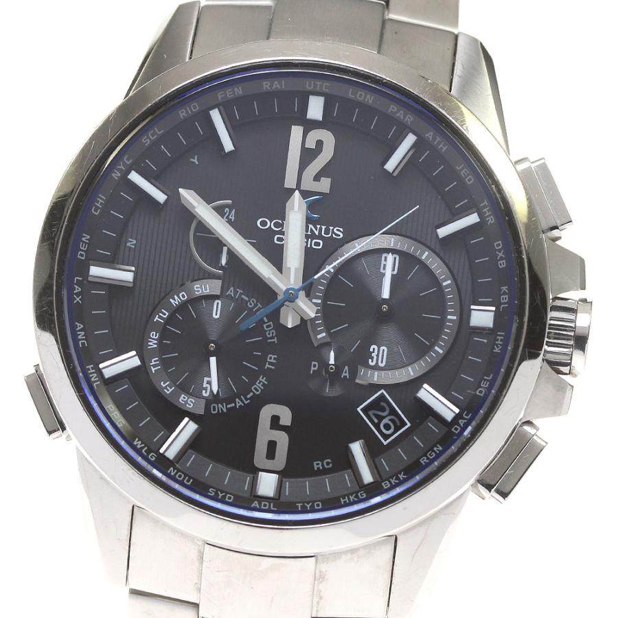 CASIO（カシオ） CASIO OCW-T2000-1AJF オシアナス ソーラー電波 メンズ 保証書付き_824677 : CLOSER ...