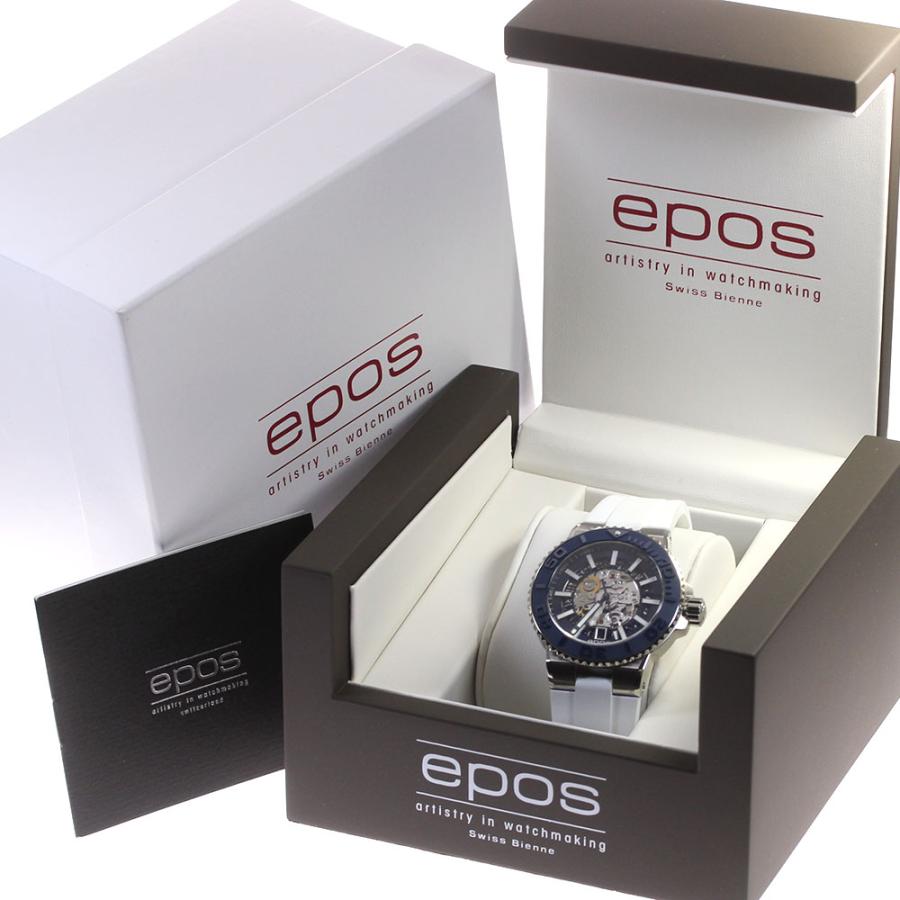 エポス EPOS 3441SKBLWHR スポーティブ デイト 自動巻き メンズ 未使用品 箱・保証書付き_824708 : CLOSER Yahoo!ショップ - 通販 - Yahoo!ショッピング
