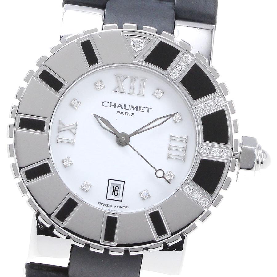 CHARRIOL ショーメ Chaumet 622B クラスワン ダイヤベゼル クォーツ ボーイズ _824766 : CLOSER Yahoo!ショップ - 通販 - Yahoo!ショッピング