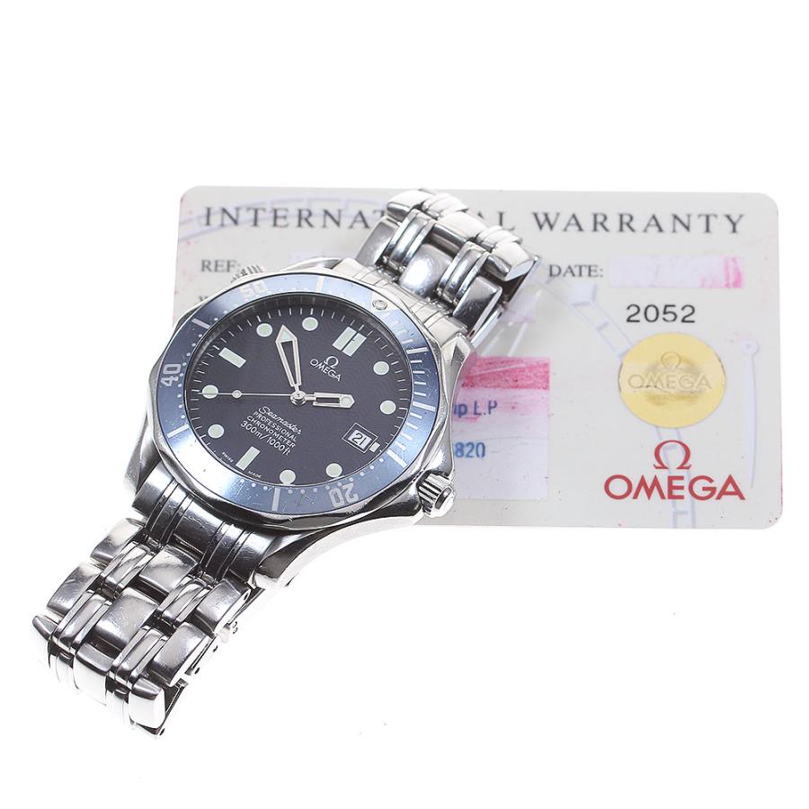 OMEGA オメガ 2531.80 シーマスター300 デイト 自動巻き メンズ 保証書付き_824783 : CLOSER Yahoo ...