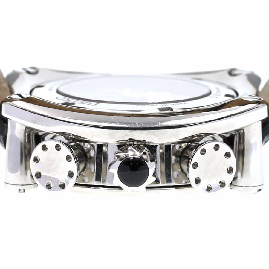 SEIKO（セイコー） SEIKO SBLA025/5R86-0AB0 ガランテ クロノグラフ パワーリザーブ スプリングドライブ メンズ ...