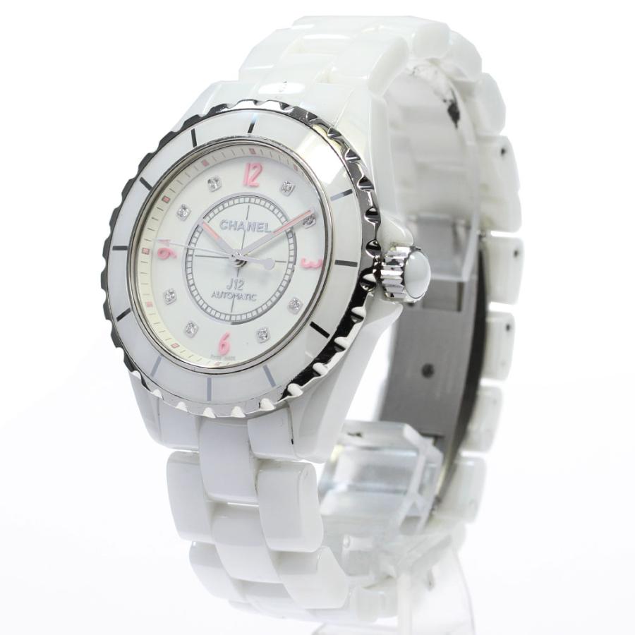 CHANEL シャネル H4864 J12 ピンクライト 8Pダイヤ 自動巻き メンズ 保証書付き_825043【ev10】 : CLOSER Yahoo!ショップ - 通販 - Yahoo ...