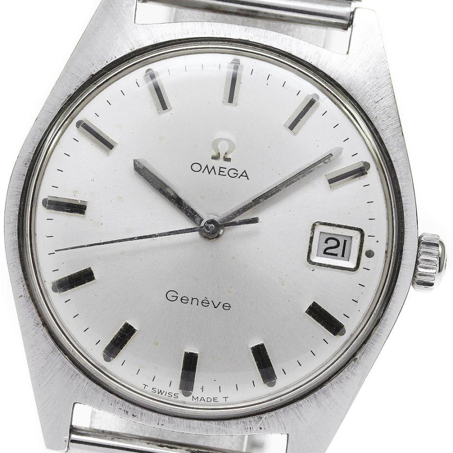 OMEGA オメガ Ref.136.041 ジュネーブ Cal.613 デイト 手巻き メンズ _825330 : CLOSER Yahoo ...