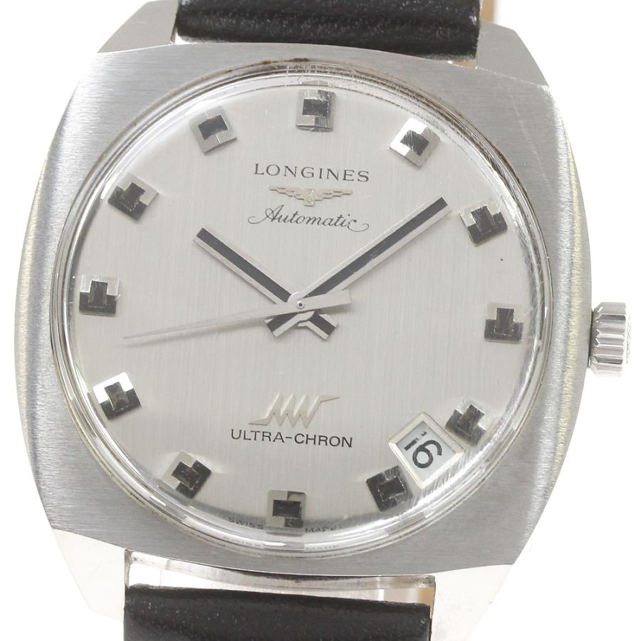 LONGINES ロンジン ウルトラクロン cal.431 デイト 自動巻き メンズ _825601 : CLOSER Yahoo!ショップ - 通販 - Yahoo!ショッピング