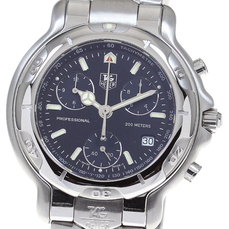 TAG HEUER（タグ・ホイヤー） TAG HEUER CH1113-0 6000シリーズ クロノグラフ デイト クォーツ メンズ 美品 箱・保証書付き_825679 : CLOSER ...