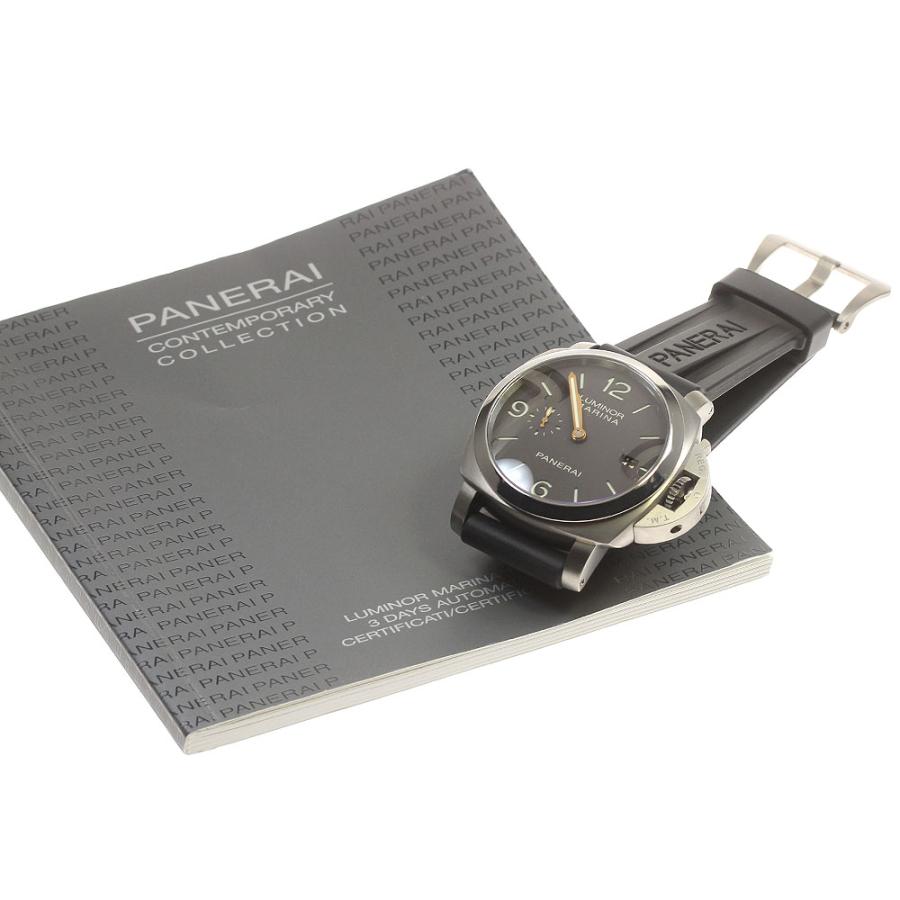 OFFICINE PANERAI パネライ PAM00351 ルミノールマリーナ1950 3デイズ デイト 自動巻き メンズ 良品 保証書付き ...