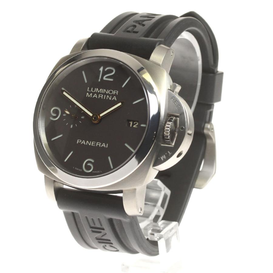 OFFICINE PANERAI パネライ PAM00351 ルミノールマリーナ1950 3デイズ デイト 自動巻き メンズ 良品 保証書付き ...