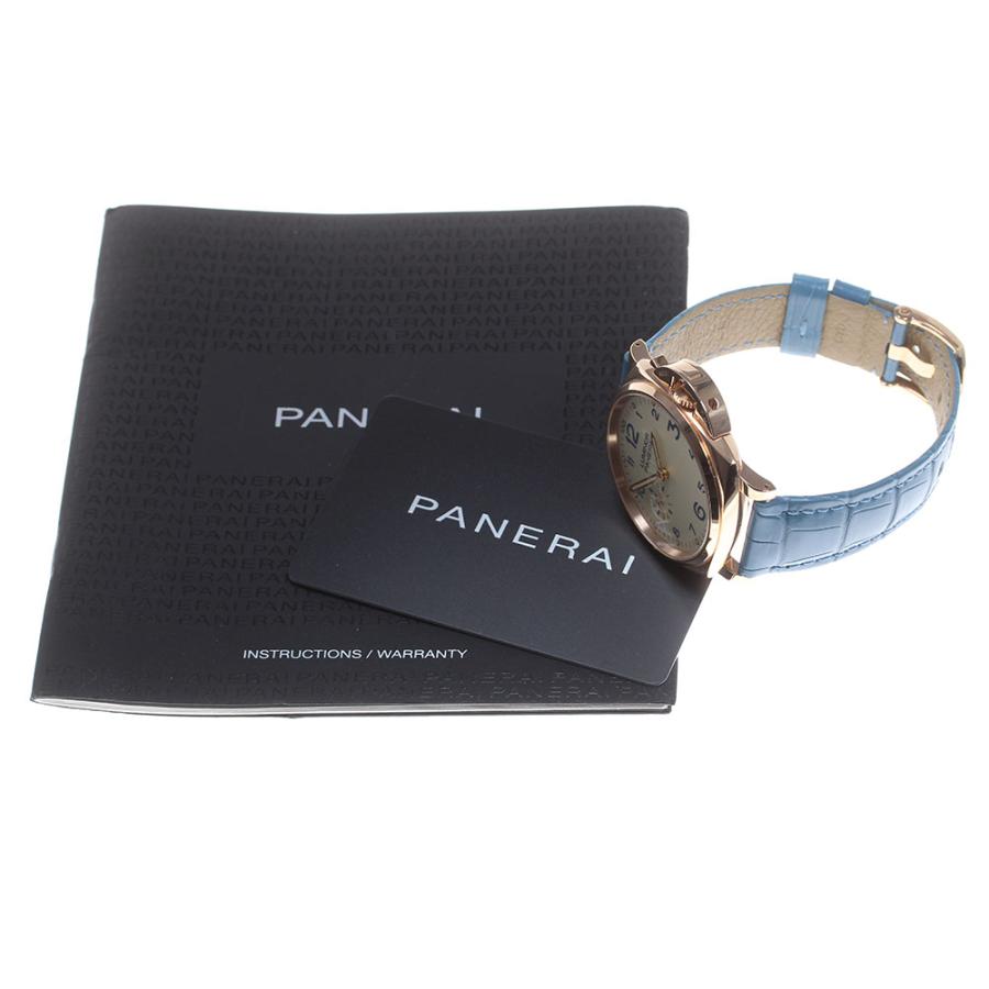 OFFICINE PANERAI パネライ PAM00741 ルミノール ドゥエ 3デイズ オロロッソ K18PG スモールセコンド 手巻き メンズ 美品 保証書付き_826178 ...